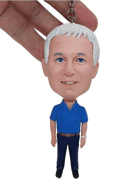 Custom Bobblehead Keychains From Photos, Personalized Keychains For Him ...