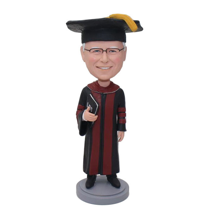 Custom Judge Bobbleheads, Gifts For Judges, Personalized Professor ...