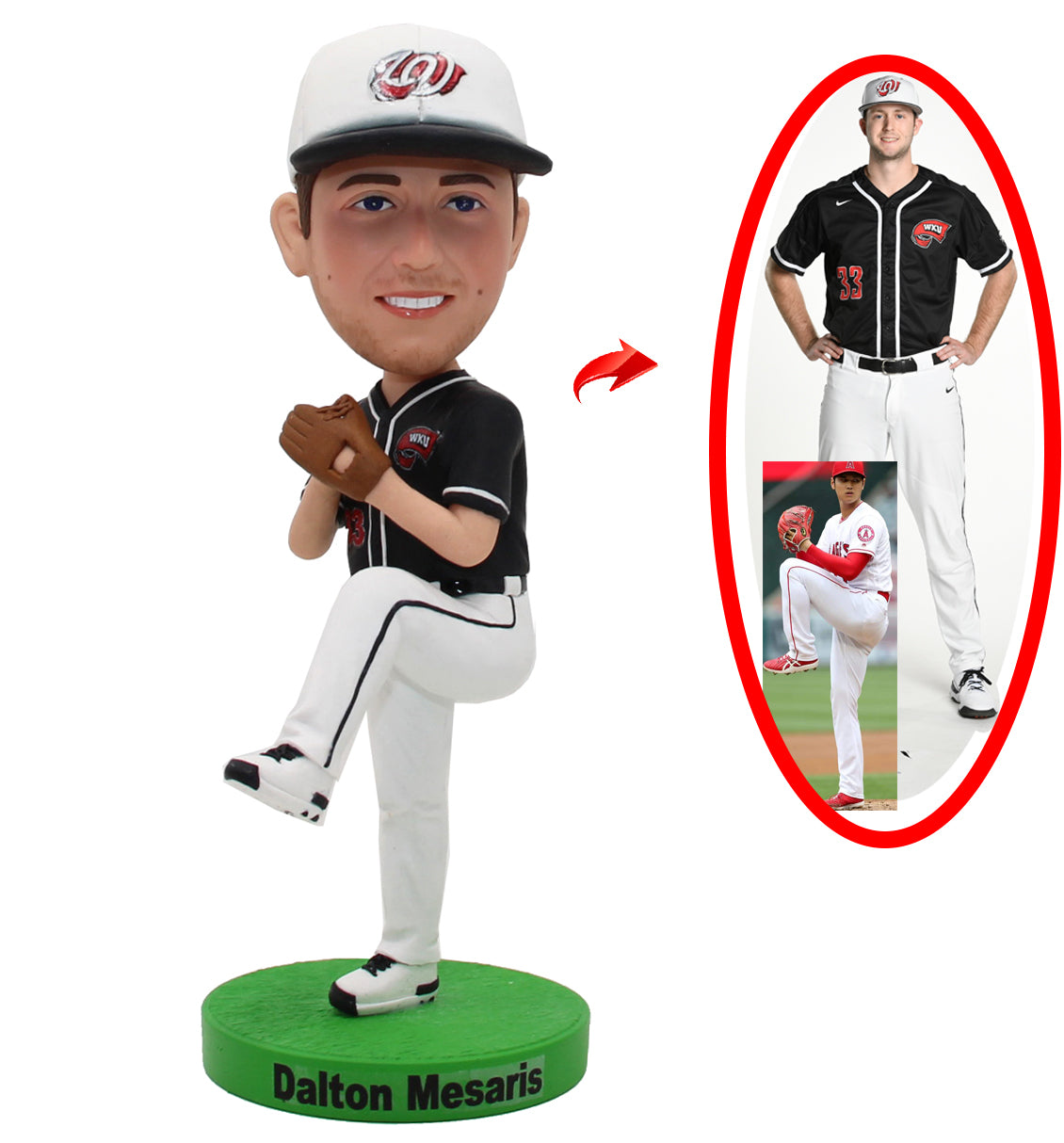 Custom Sports Bobbleheads, Baseball, NBA, NFL, Hockey, Football Player ...