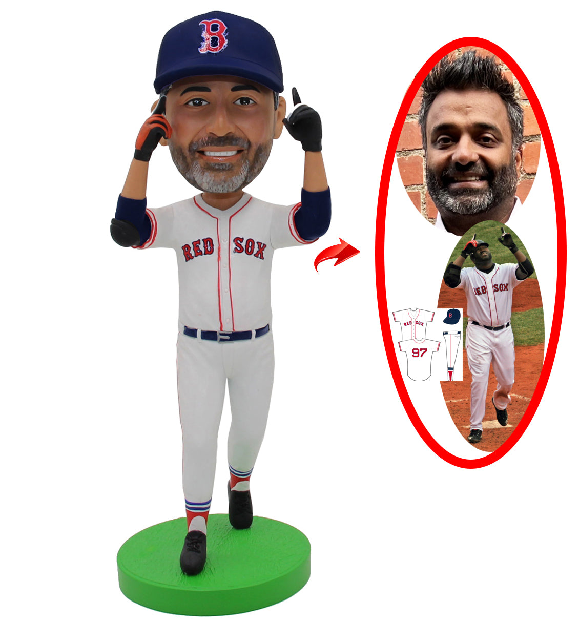 Custom Sports Bobbleheads, Baseball, NBA, NFL, Hockey, Football Player ...