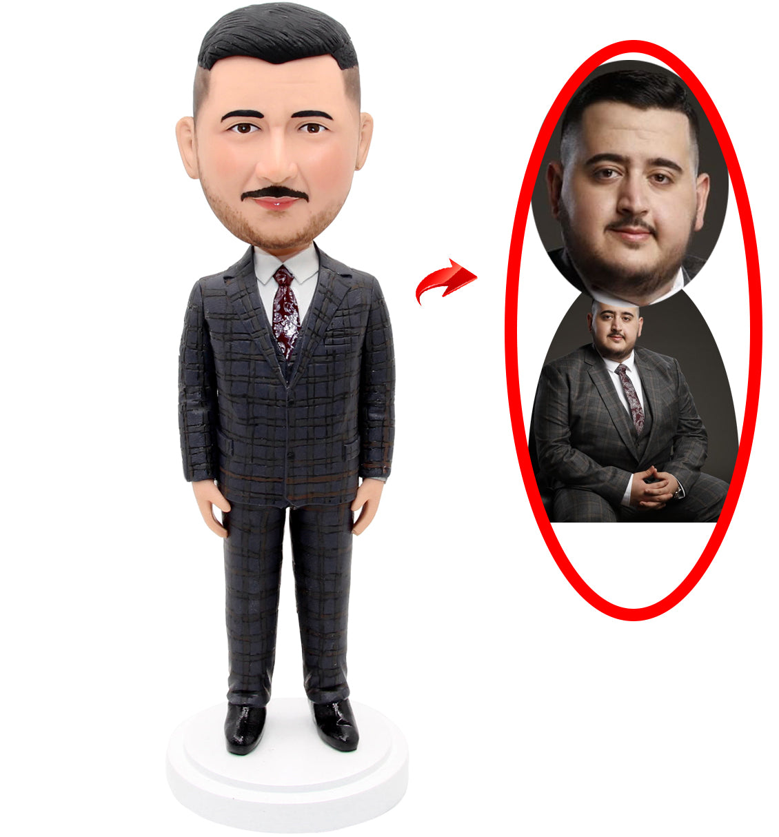 Custom Bobbleheads For Him, Custom Unique Gifts for Boyfriend, Husband ...