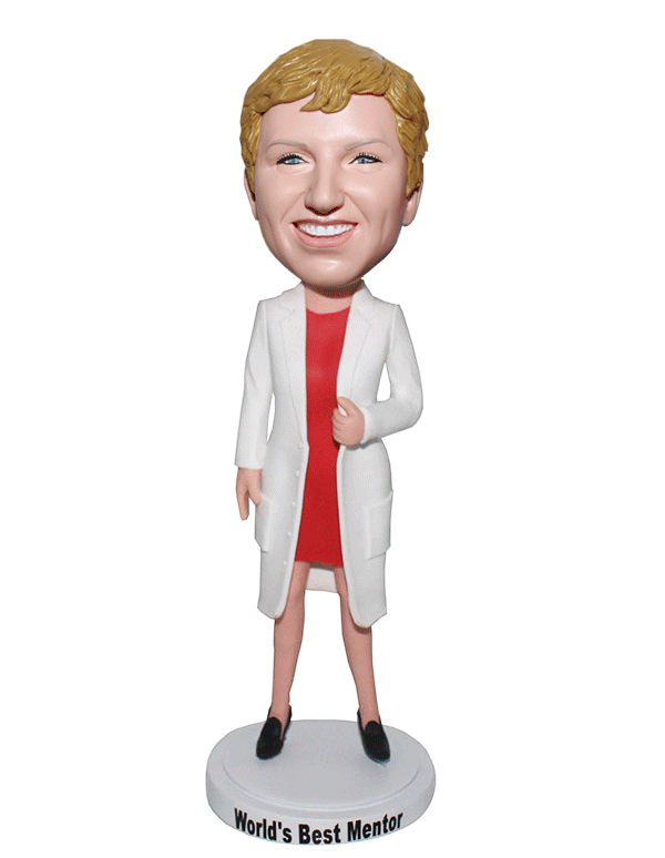 Custom Doctors Bobbleheads, Personalized Female Doctor Statues ...