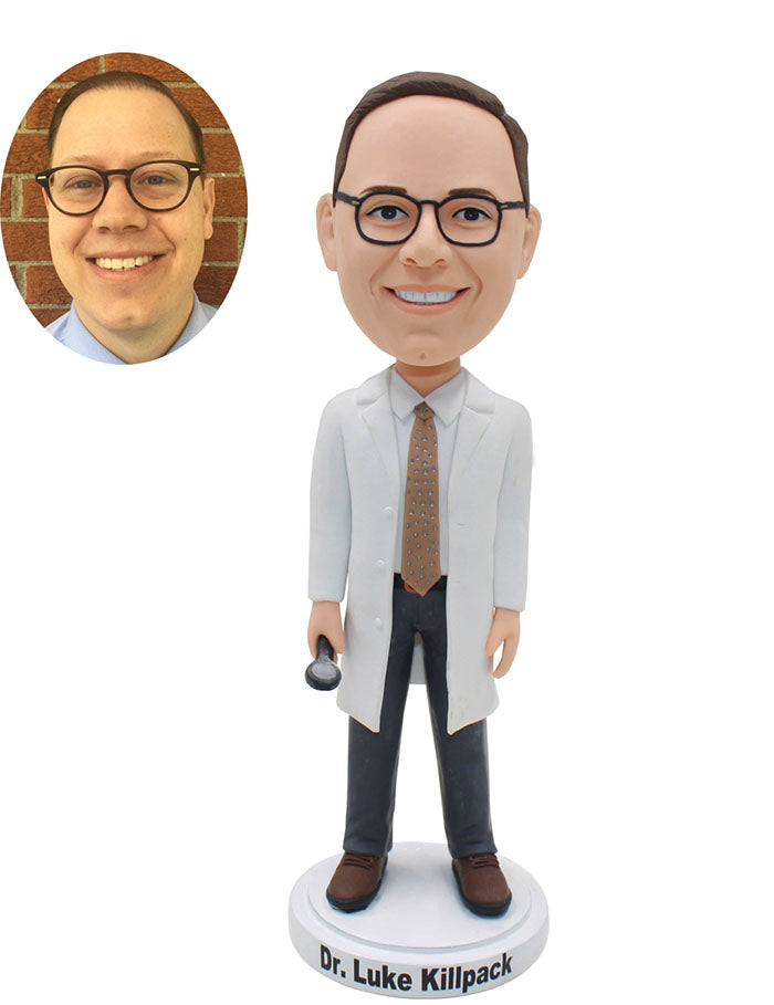 Custom Medical Doctor Bobblehead Figurines As Unique Doctor Gifts ...