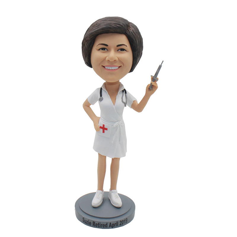 Personalized Female Doctor Statues Figurine From Your Photos, Custom B ...