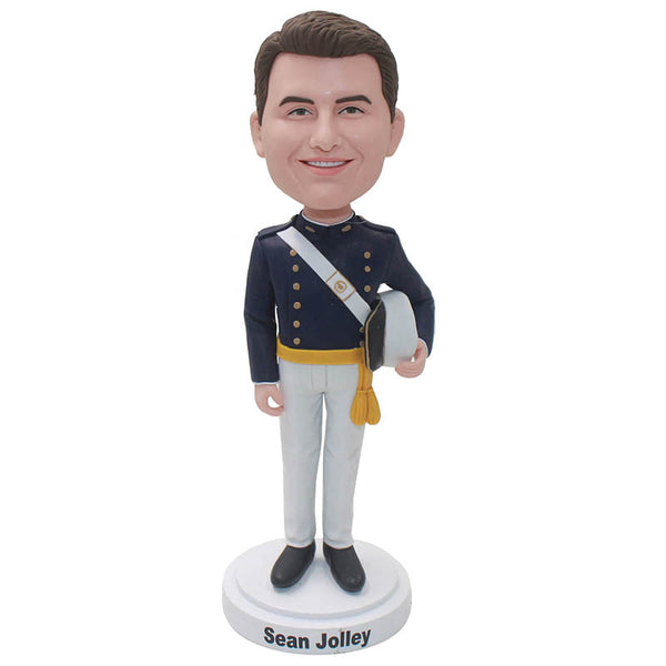 Custom Soldier Bobblehead, Custom Bobble Head Police Officers For Gift ...