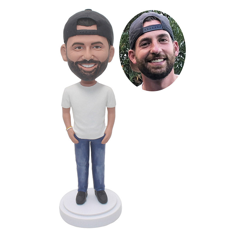 Custom Bobblehead Cool Present For Boyfriend, Cool Things To Get My Bo ...