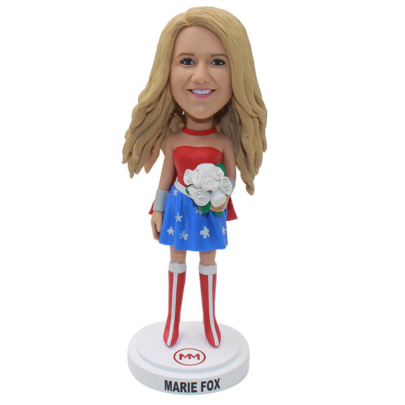 Custom Blonde Beauty Bobbleheads That Looks Like My Girlfriend ...