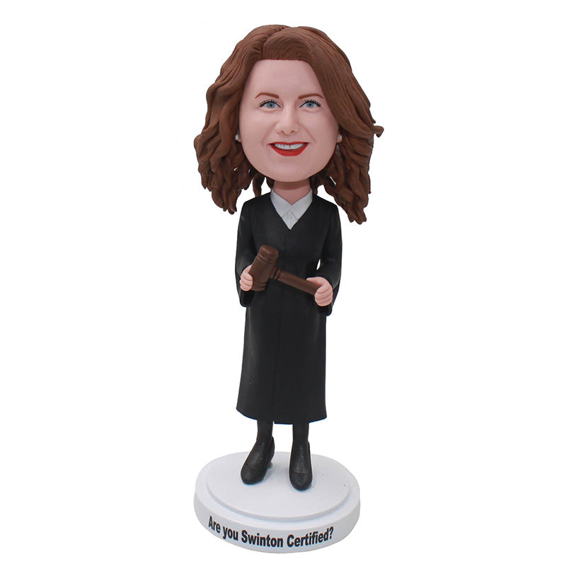 Custom Judge Bobbleheads, Gifts For Judges, Personalized Professor ...