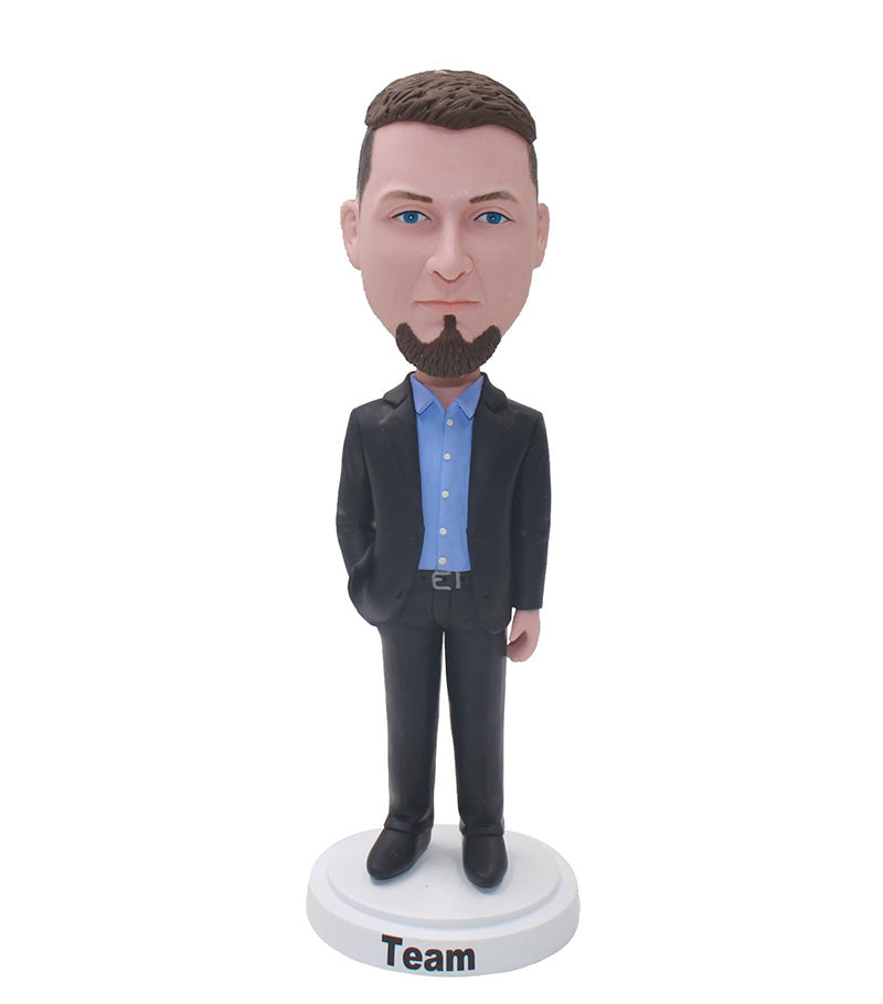 Custom Bobblehead Man Company Gifts, Personalized Boss Bobbleheads ...