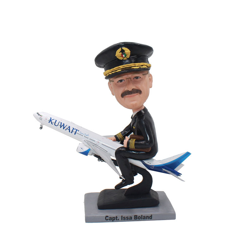 Custom Military Pilot Bobblehead, Custom Captain America Bobblehead Ai ...