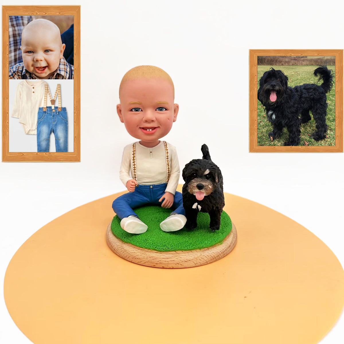 Fully Customizable People and Pet Bobbleheads For You And Pets Persona ...