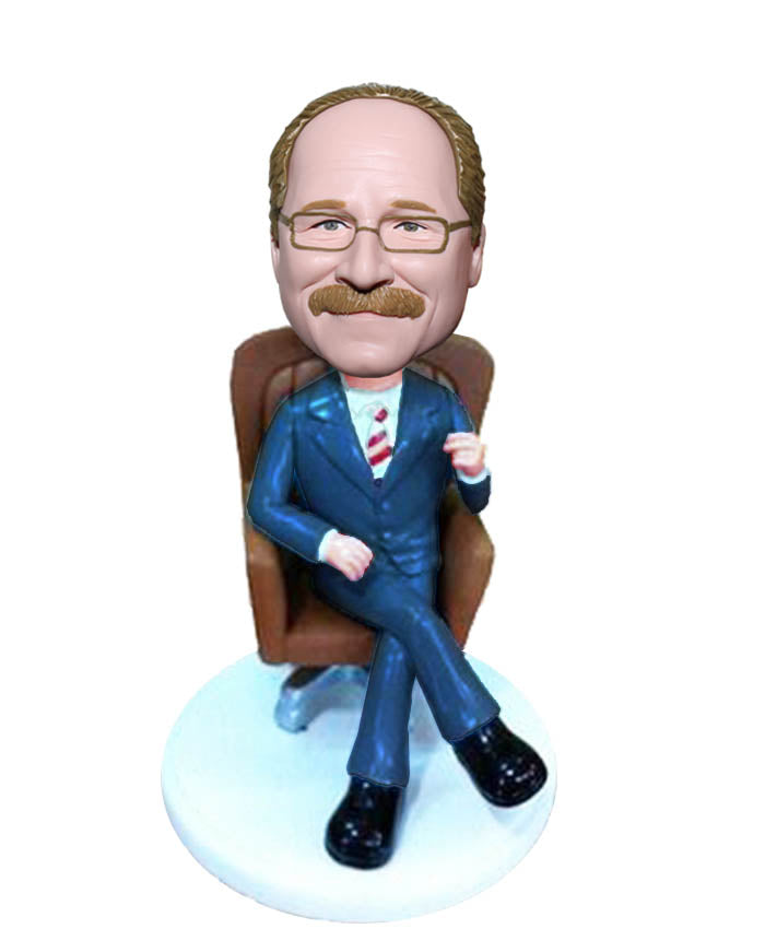Custom Bobblehead For Boss Day Gifts for Men, Unique Birthday Gift For ...