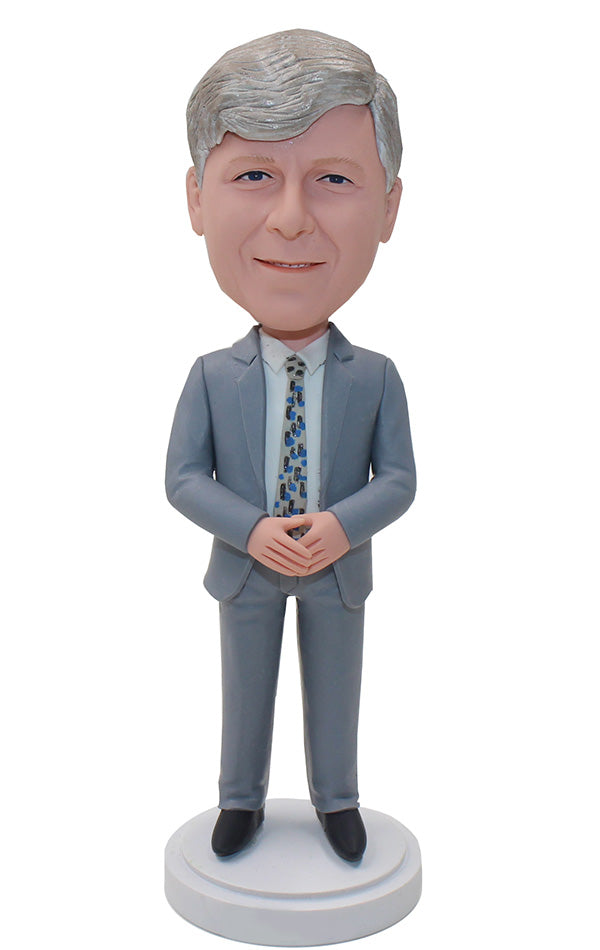 Personalized Bobbleheads Businessman, Best Custom Suit Bobbleheads ...