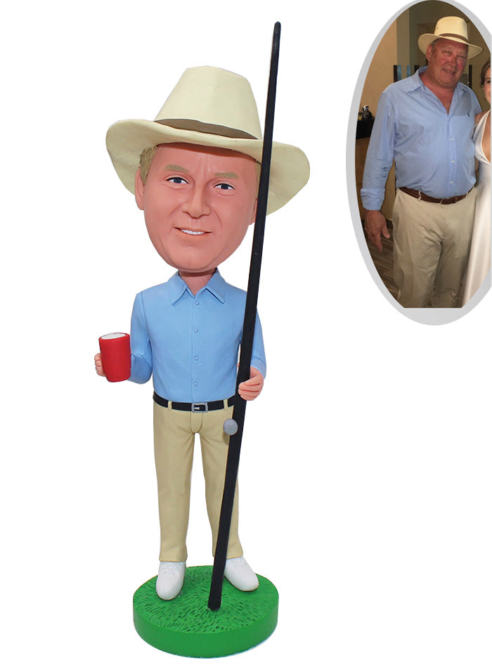 Personalized Bobble Head For Father's Day, Custom Man Bobblehead ...