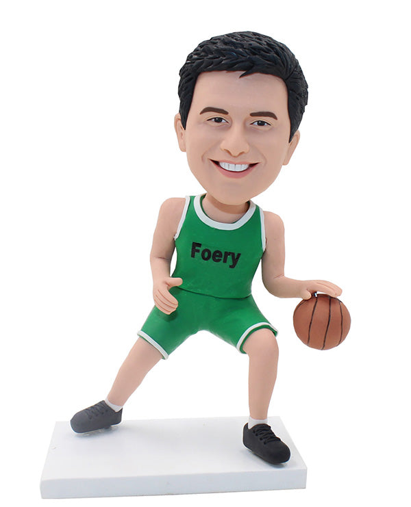 Custom Bobblehead Playing Basketball Doll, NBA Players Bobbleheads ...