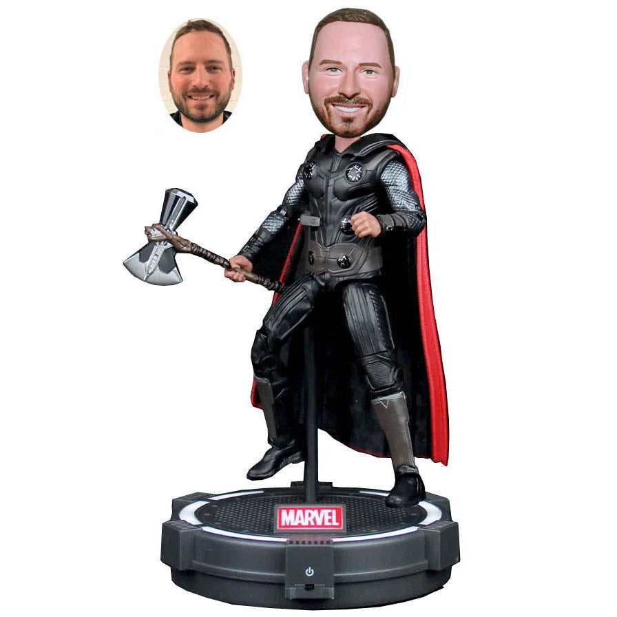 Make Your Own Thor Bobblehead From Photo, Custom Made Bobblehead With ...