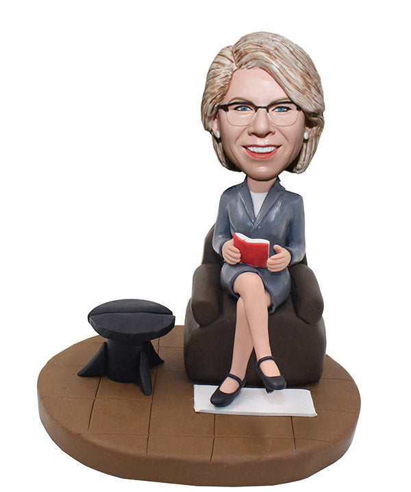Custom Bobblehead Groupon Corporate gifts, Female Boss Bobblehead ...