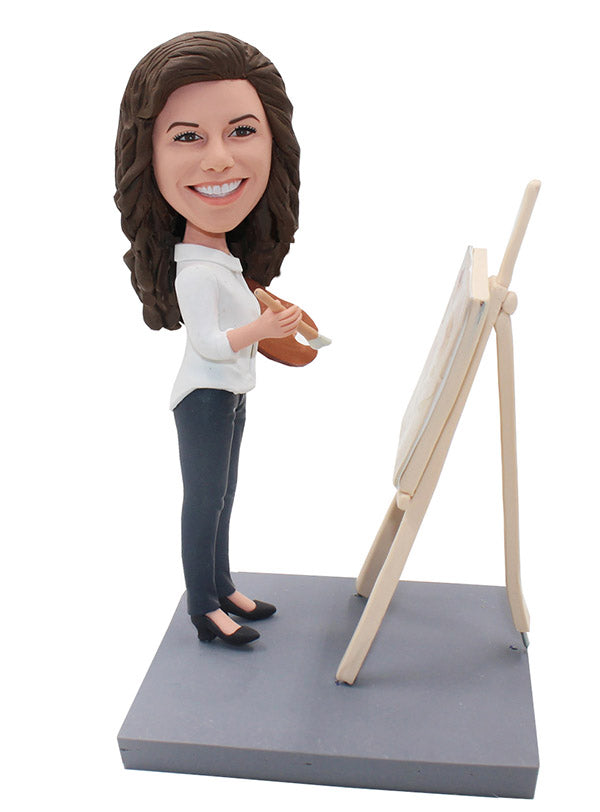 Custom Painter Bobblehead Doll, Customized Painting Bobbleheads ...